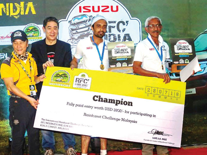 Jagat Najappa & Chethan Chengappa win RAINFOREST CHALLENGE INDIA 2018 ...