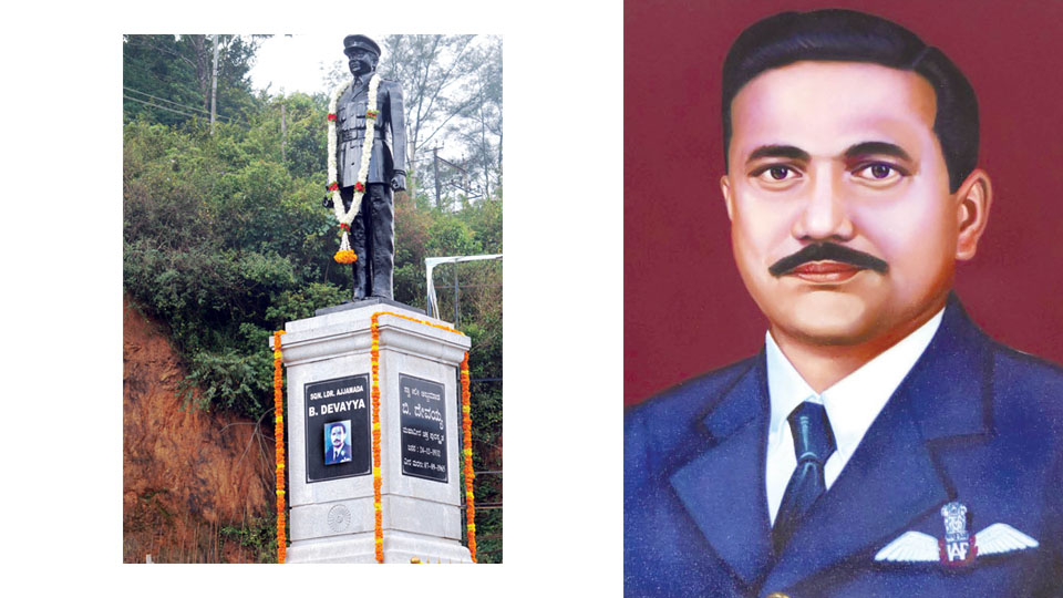 Remembering War Hero Sqn. Ldr. A.B. Devayya | Coorg.com
